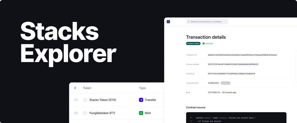 Explore the Stacks 2.0 Testnet with the new Explorer (Developer Preview ...
